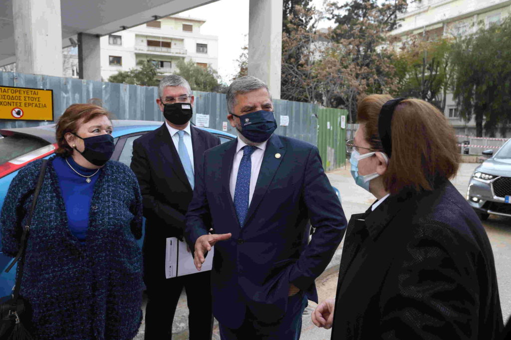 Αυτοψία στις εργασίες εκσυγχρονισμού των κτιριακών εγκαταστάσεων που ...