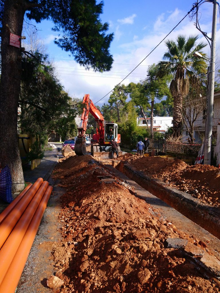 ΕΠΕΚΤΑΣΗ ΔΙΚΤΥΟΥ ΑΠΟΧΕΤΕΥΣΗΣ ΑΚΑΘΑΡΤΩΝ ΜΕ ΤΑΥΤΟΧΡΟΝΗ ΚΑΤΑΣΚΕΥΗ ...